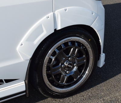 DA17V エブリイバン ワイドオーバーフェンダー 素地 | Autostyle