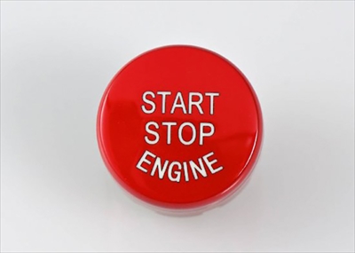 core OBJ select GR スープラ A90 Colored Start/Stop Button グロスレッド | Autostyle